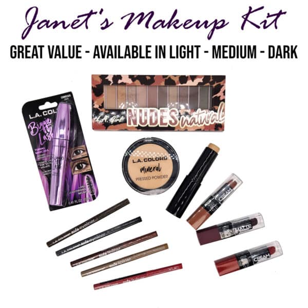 Janet’s Makeup Kit – Crossdresser Transformation Set