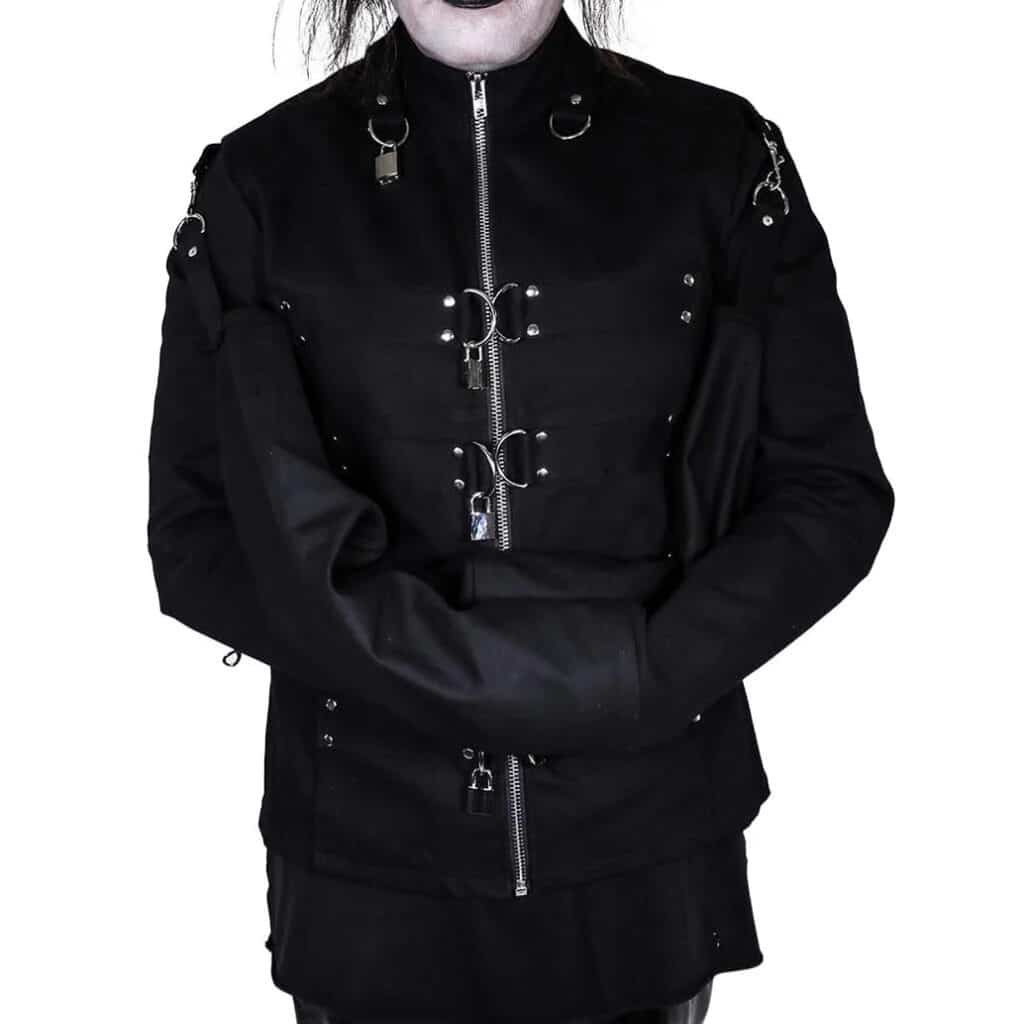 Lip Service Institutionalized Twill Straight Jacket | Fetish Restraint ...
